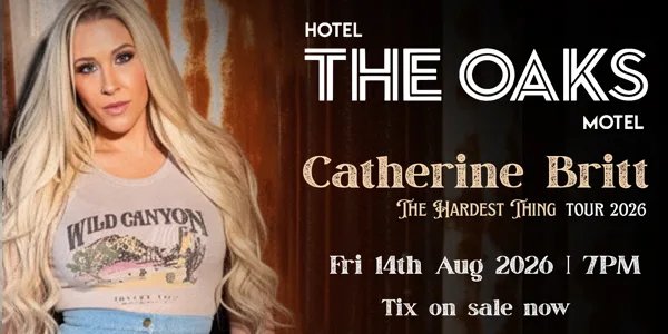 Catherine Britt Sydney Set Times & Tickets - 16 Aug 2026
